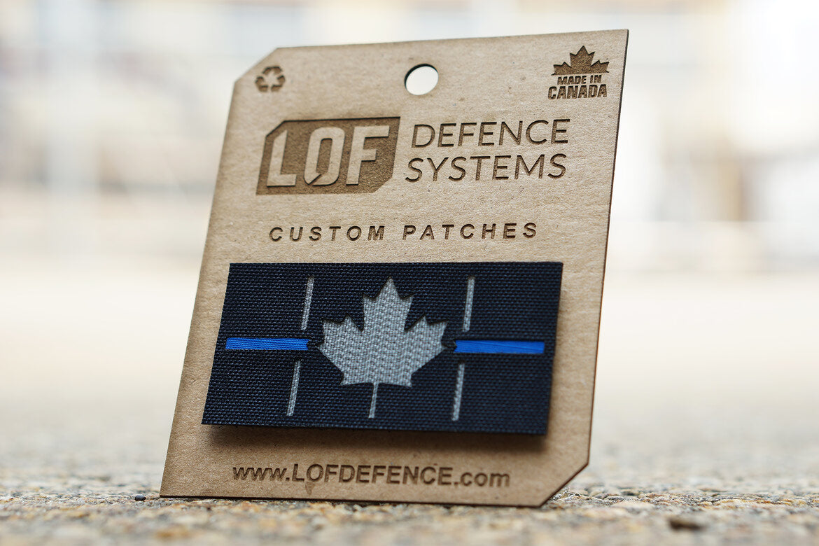 LOF - CDN Thin Blue Line Patch – 870tacticalsupplycompany